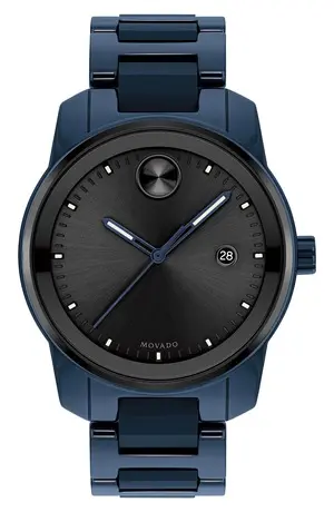 Movado Movado Bold Verso Bracelet Watch Blue