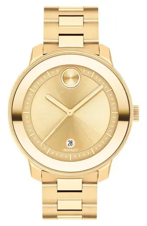 Movado Movado Bold Verso Bracelet Watch Gold