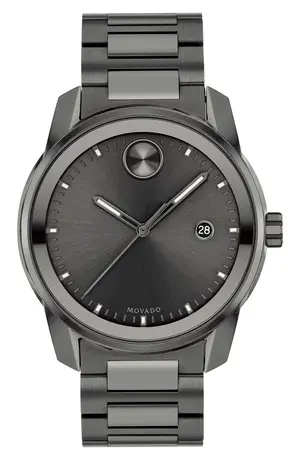 Movado Movado Bold Verso Bracelet Watch Gunmetal