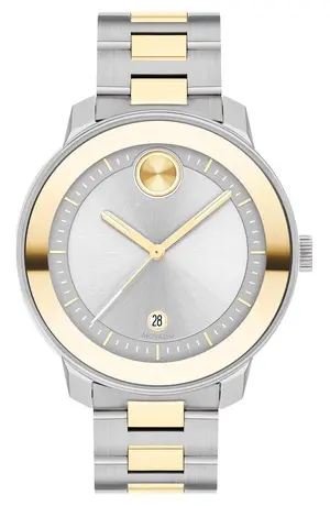 Movado Verso Bracelet Watch - Silver