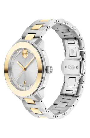 Movado Verso Bracelet Watch - Silver