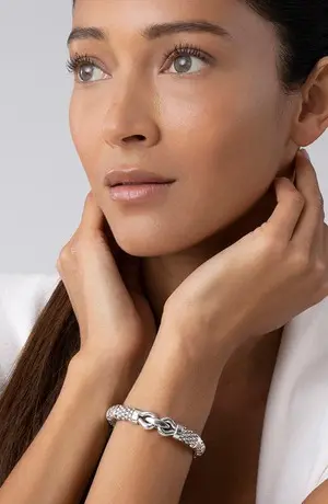 Lagos Derby Caviar Rope Bracelet - Sterling Silver