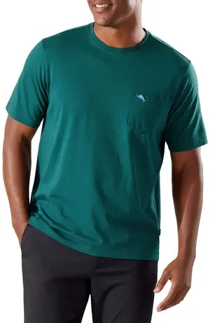 Tommy Bahama New Bali Sky Original Fit Pocket T-shirt Seaway