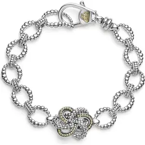 Lagos Love Knot Pendant Bracelet