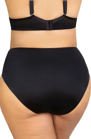 CURVY COUTURE Essential Boyshorts - Black