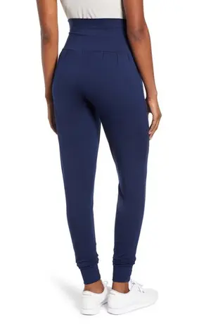 ANGEL MATERNITY Tapered Lounge Pants - Navy
