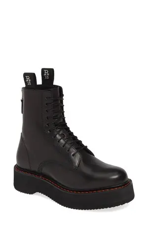 R13 Stack Platform Boots