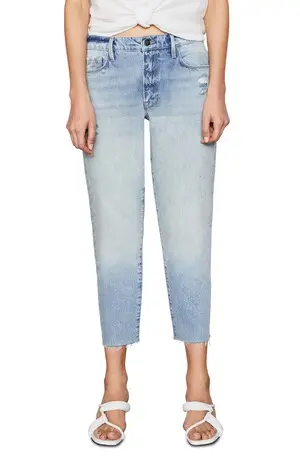 FRAME Le Garcon Crop Boyfriend Jeans - Clash