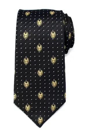 CUFFLINKS, INC. Printed Silk Neck Tie - Gray