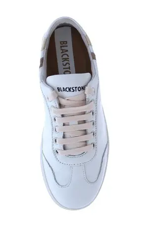 Blackstone Tw87 Leather Sneaker - White/wheat