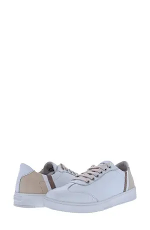 Blackstone Tw87 Leather Sneaker - White/wheat