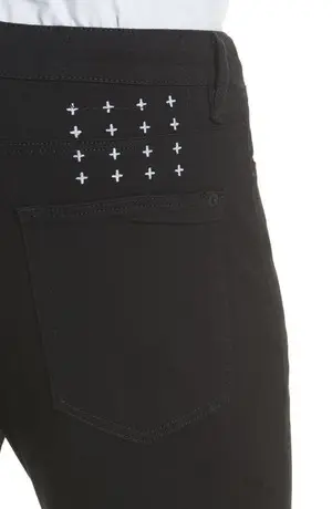 Ksubi Van Winkle Skinny Fit Jeans - Black