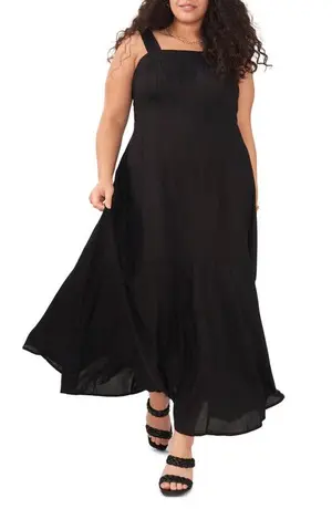 Vince Camuto Sleeveless Tiered Maxi Dress