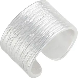 KARINE SULTAN Cigar Band Ring - Silver
