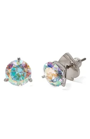 Kate Spade New York KATE SPADE NEW YORK Trio Prong Stud Earrings Aurora Borealis