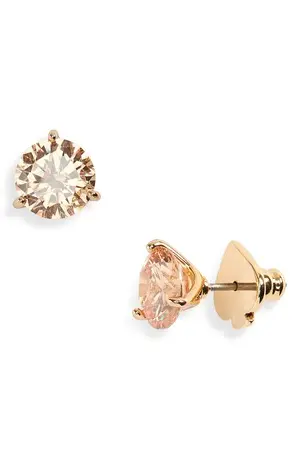 Kate Spade New York KATE SPADE NEW YORK Trio Prong Stud Earrings Champagne
