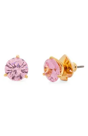 Kate Spade New York KATE SPADE NEW YORK Trio Prong Stud Earrings Pink