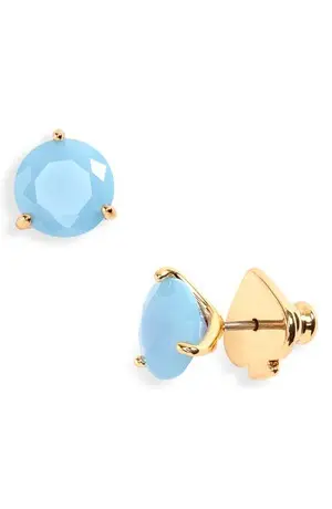 Kate Spade New York KATE SPADE NEW YORK Trio Prong Stud Earrings Turquoise