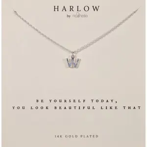 NASHELLE Nashelle Initial Charm Pendant Necklace Silver W