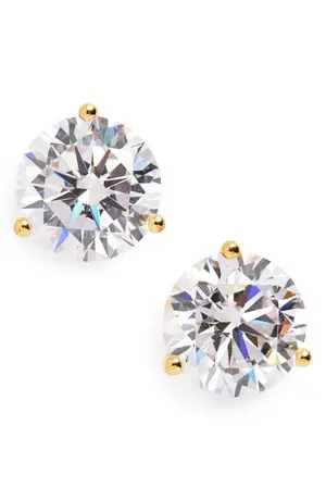 Nordstrom Cubic Zirconia Stud Earrings - Gold