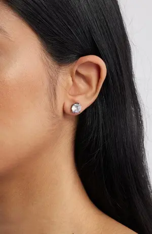 Nordstrom Cubic Zirconia Stud Earrings - Gold