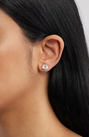 Nordstrom Cubic Zirconia Stud Earrings - Gold