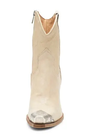 Free People Brayden Western Boots - Bone