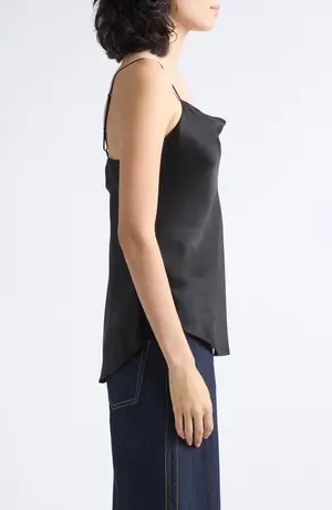 Cinq À Sept Marta Silk Camisole - Black