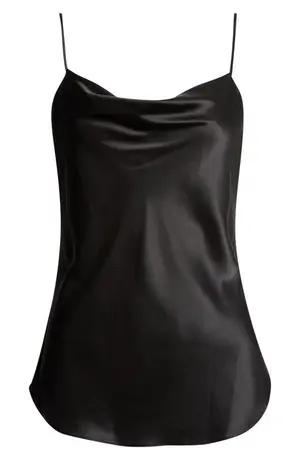 Cinq À Sept Marta Silk Camisole - Black