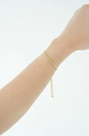 Argento Vivo Mesh Slider Bracelet