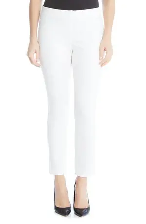 Karen Kane Piper Skinny Ankle Pants - White