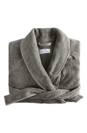 MATOUK Cairo Terry Robe Smoke Gray/smoke Gray