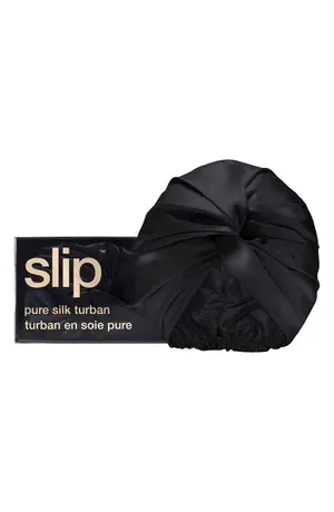 Slip Pure Silk Hair Wrap - Black