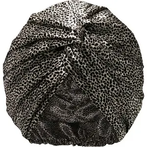 Slip Slip Pure Silk Hair Wrap Leopard