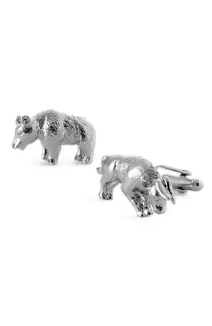 David Donahue Bull & Bear' Cuff Links