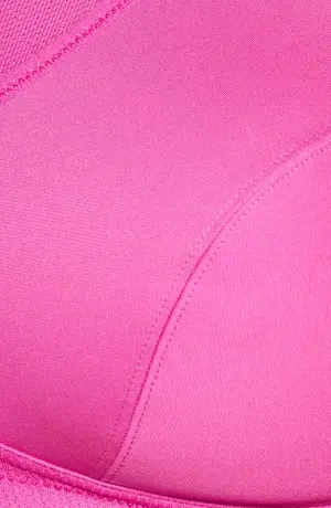 GLAMORISE No-bounce Camisole Sports Bra - Rose Violet