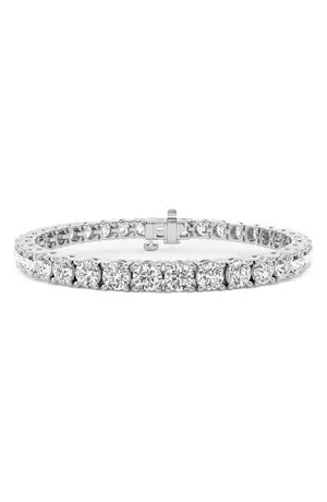 HAUTECARAT Lab-created Diamond Tennis Bracelet - White Gold