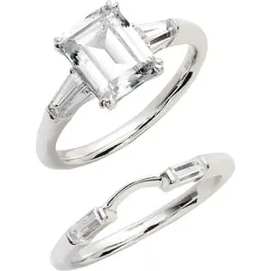 Lafonn Emerald-cut Ring
