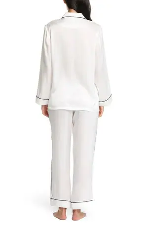 PAPINELLE Silk Pajamas - Ivory