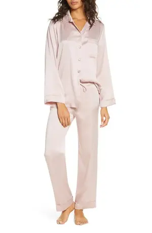PAPINELLE Silk Pajamas Musk
