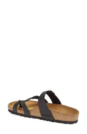 BIRKENSTOCK Mayari Birko-flor Sandal - Black