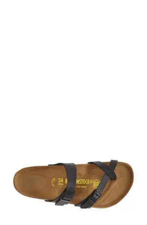 BIRKENSTOCK Mayari Birko-flor Sandal - Black