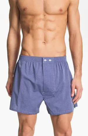 Nordstrom 3-pack Classic Fit Boxers Blue Eoe