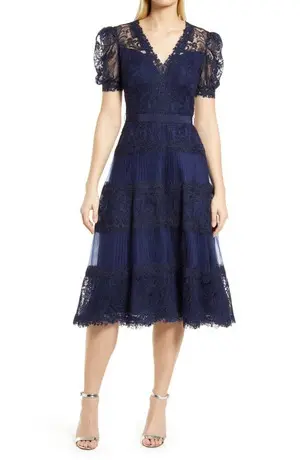 Tadashi Shoji Short Sleeve Dresses