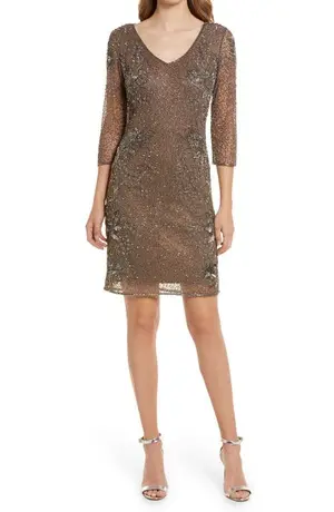 Pisarro Nights V Neck Cocktail Dresses