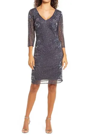 Pisarro Nights 3/4 Sleeve Cocktail Dresses