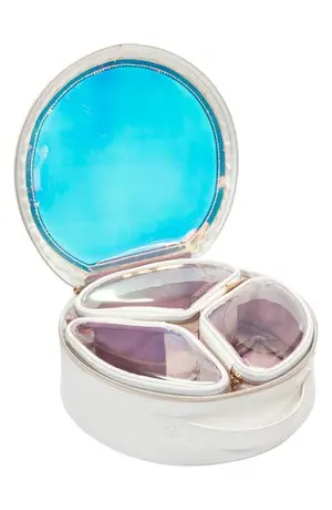 Stephanie Johnson Miami Nights Frost Riley Jewelry & Makeup Bag