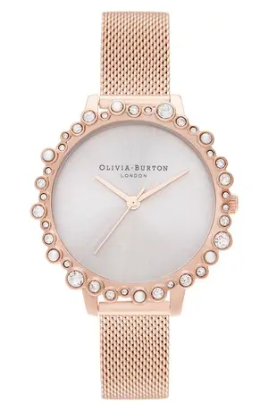 OLIVIA BURTON Under The Sea Bejeweled Bubble Watch
