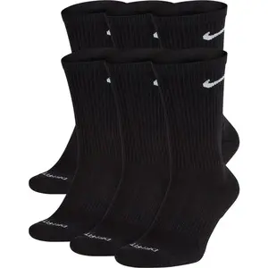 Nike Nike Everyday Plush Cushion Crew Training Socks Black/ White