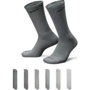 Nike Nike Everyday Plush Cushion Crew Training Socks Grey Multi